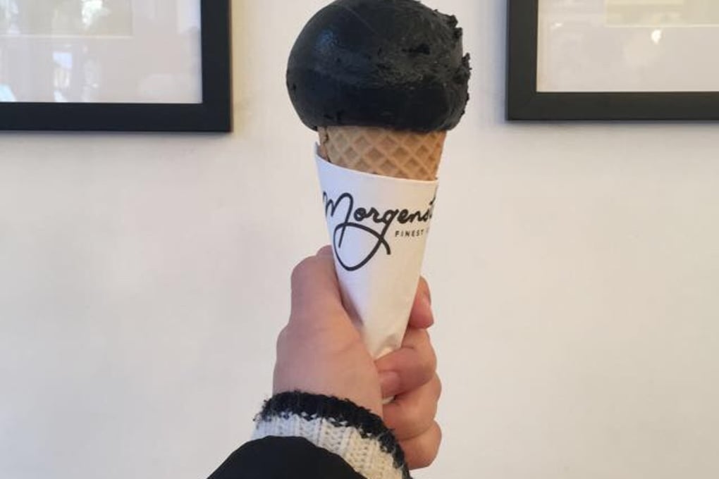 The Mystery Behind the Black Ice Cream Trend