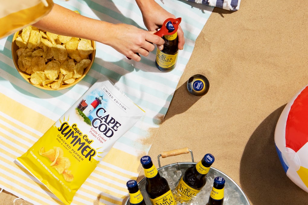 Cape Cod X Samuel Adams Limited-Edition Snack Pairing Is Available Now