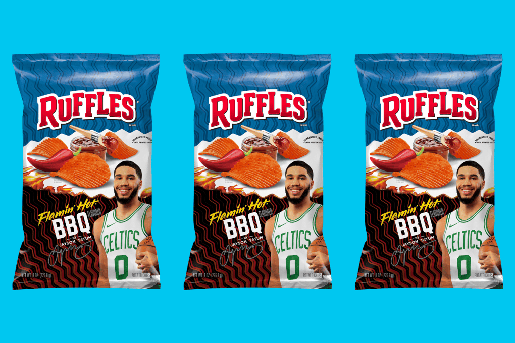 Ruffles Flamin’ Hot BBQ Chips Now Exist In Collaboration With Jayson Tatum
