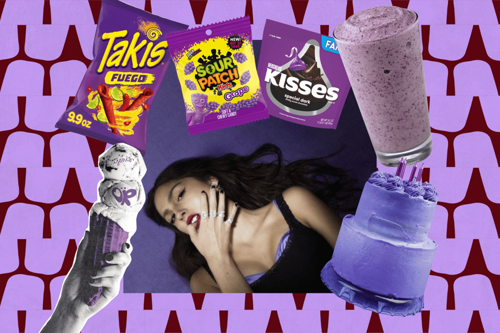 The Best Purple Snacks & Drinks For Your ‘GUTS’ Listening Party