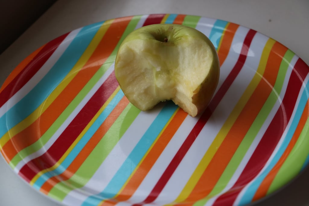 How to Literally Eat an Entire Apple Except the Seeds