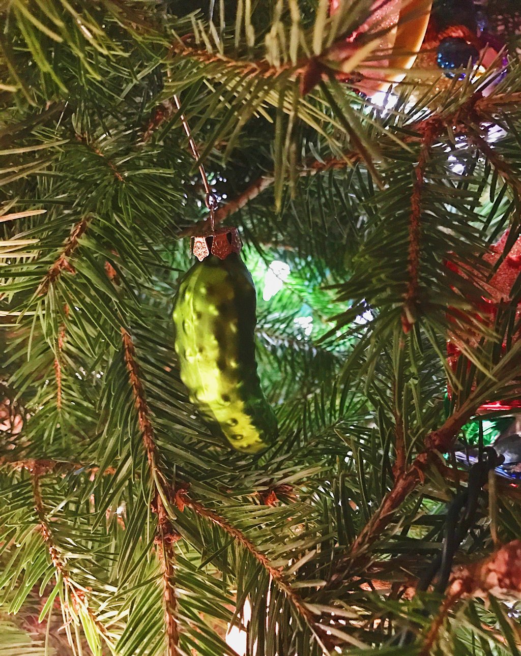 The Real Reason People Put a Pickle Ornament On Their Christmas Tree