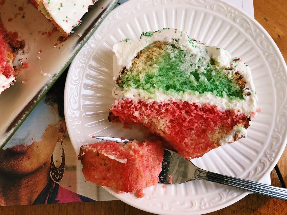Feel the Christmas Spirit Anytime of Year with this Jell-O Cake