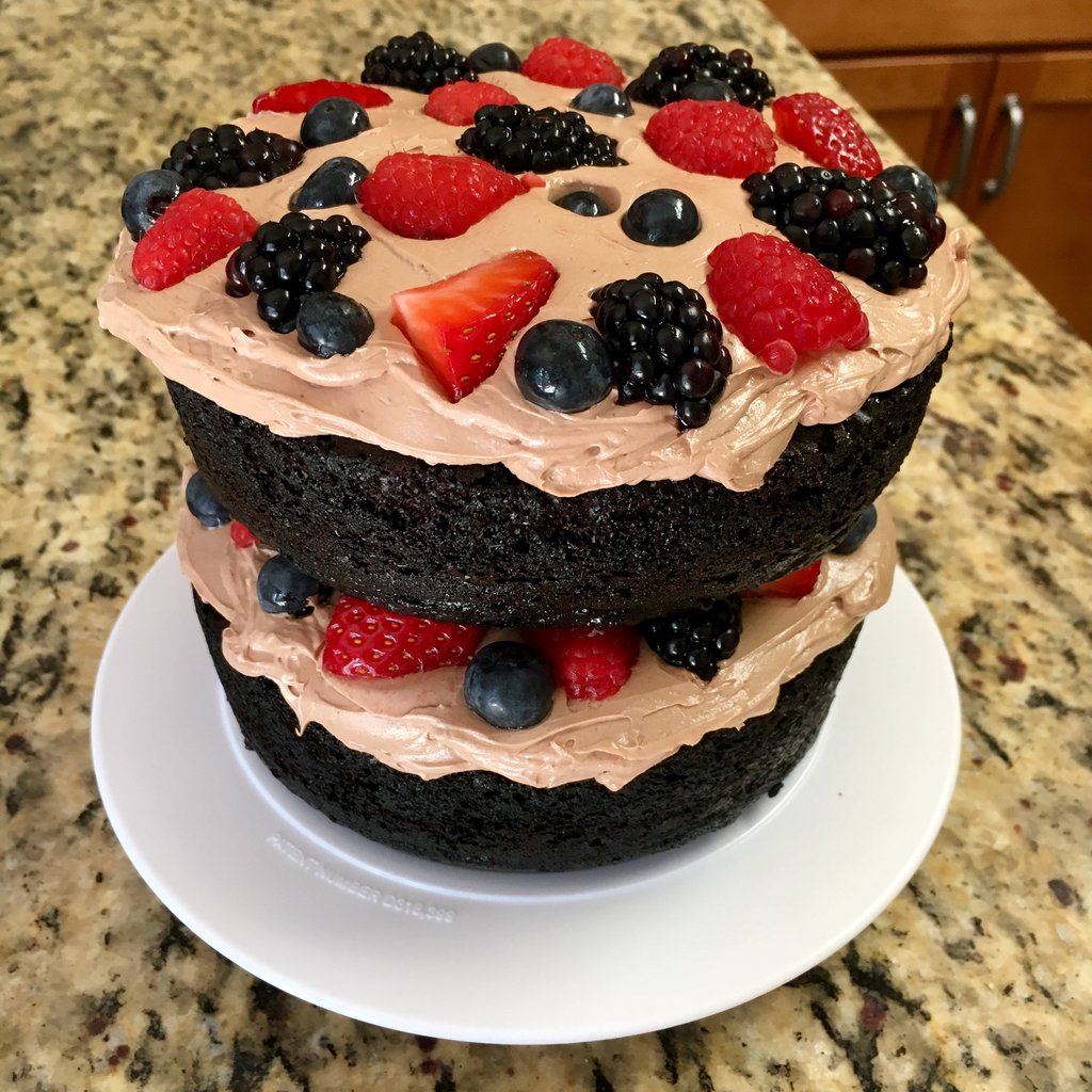 This Berry Chocolate Cake Will Make Your Chocolate Dreams Come True