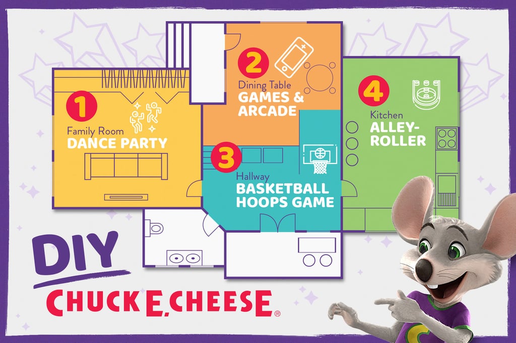 Bringing Back Childhood Fun With DIY At-Home Chuck E. Cheese