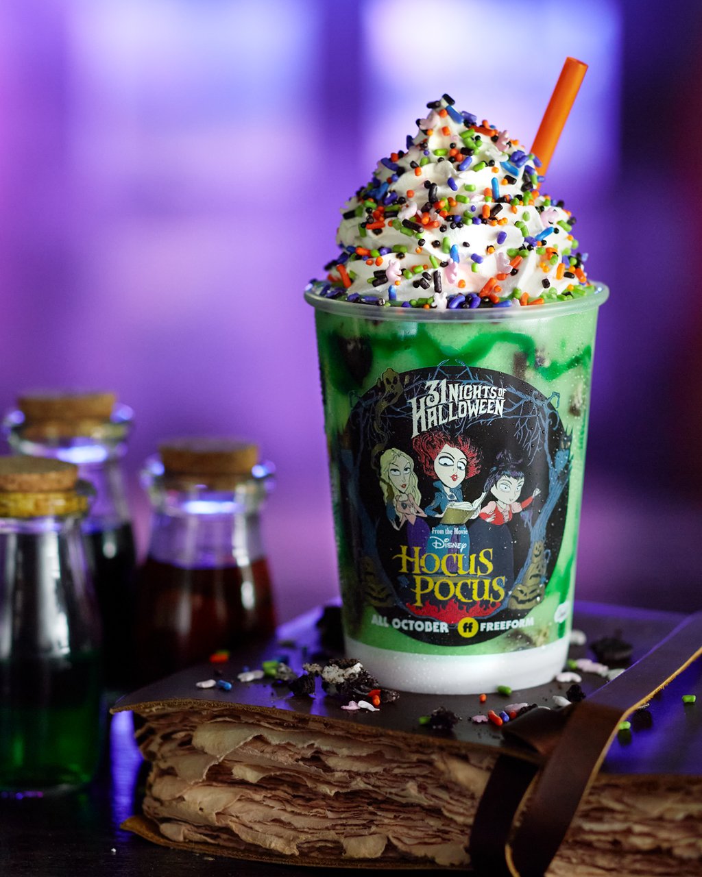 What to Know About Carvel Ice Cream x “Hocus Pocus” Limited-Edition Shake