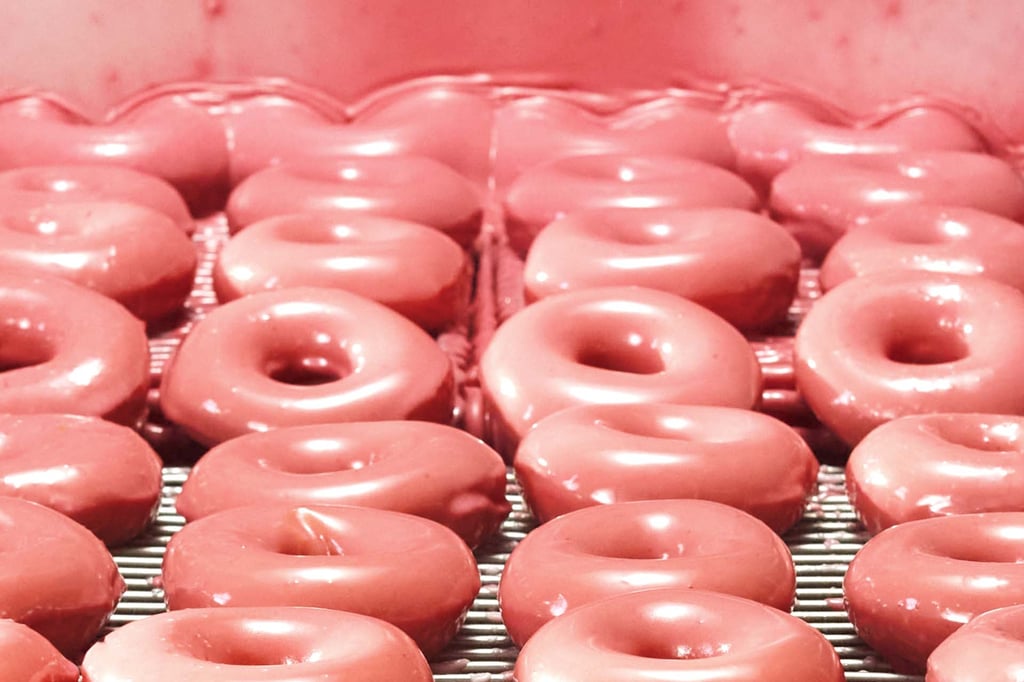 Krispy Kreme's Summer Menu Includes New Berry Doughnuts