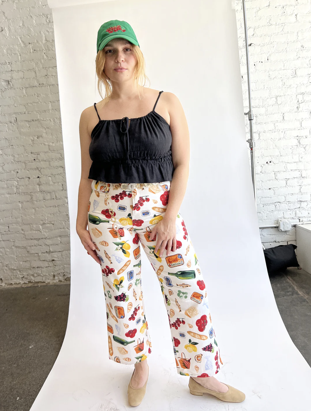The New Lisa Says Gah Pants Have A Food Print Perfect For Summer