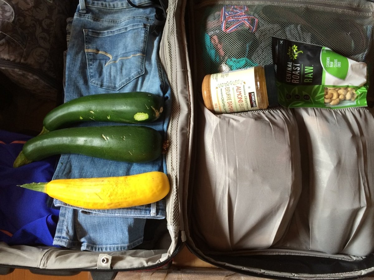 How to Pack Your Suitcase With Food for College