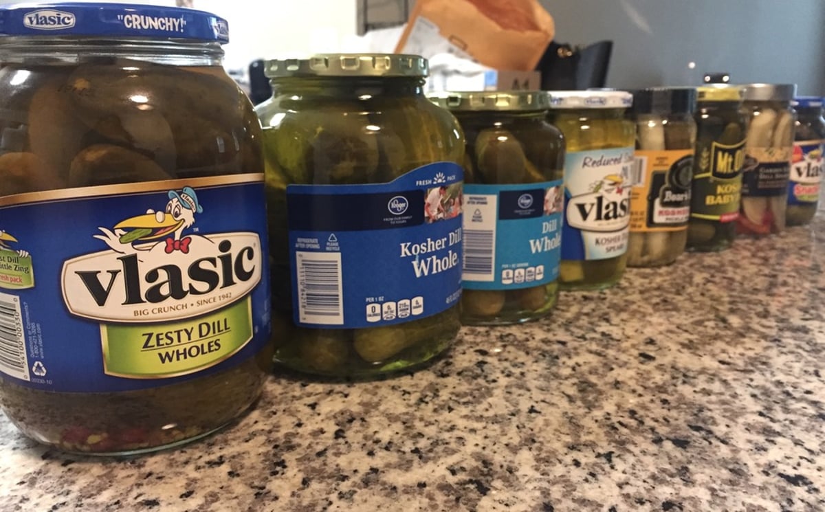 A Ranking of Kroger's Dill Pickle Brands