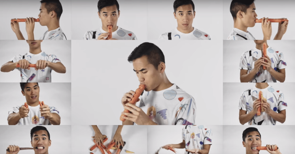 YouTuber Andrew Huang Played Bruno Mars' 24K Magic Using Carrots