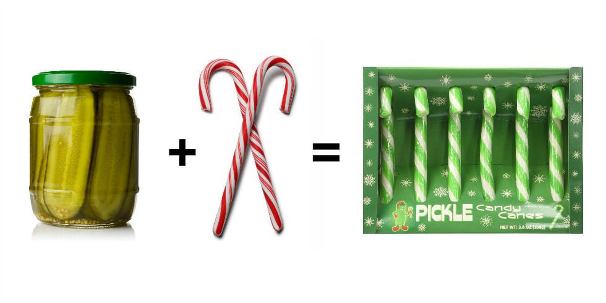 Pickle-Flavored Candy Canes Are Here Just In Time For Christmas