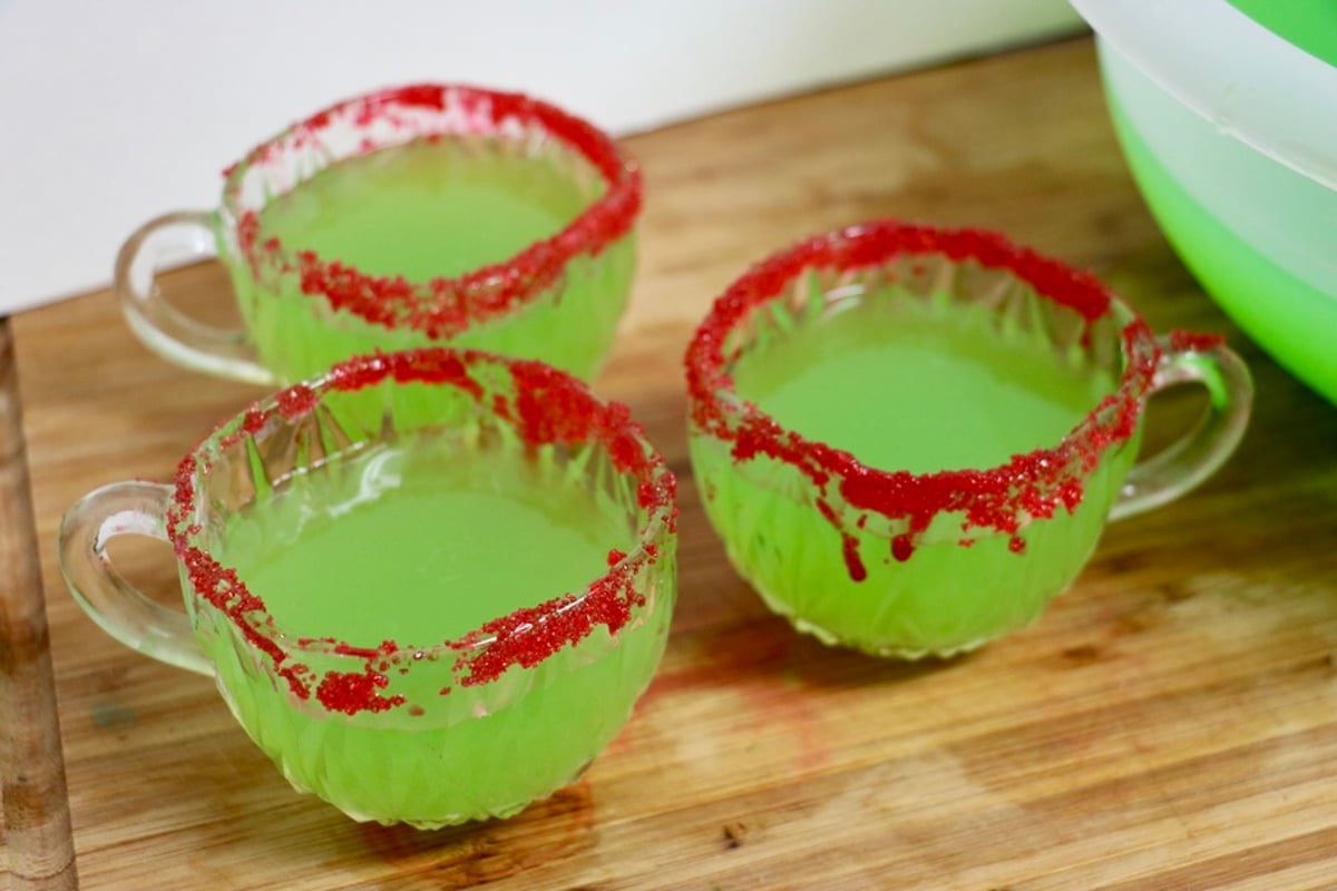 This Festive Grinch Punch Recipe Will Make Your Heart Grow 3 Sizes