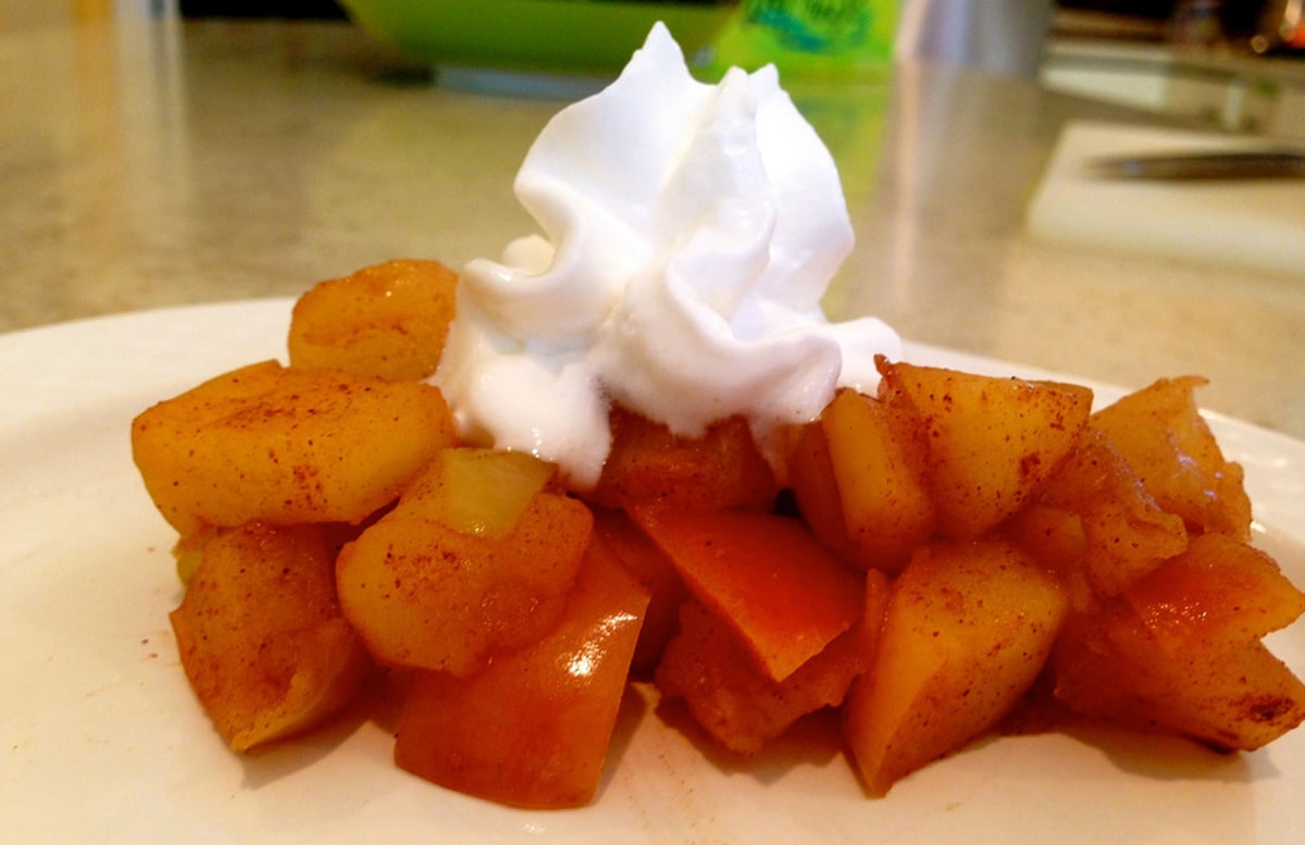 Easy Pumpkin Spiced Apples