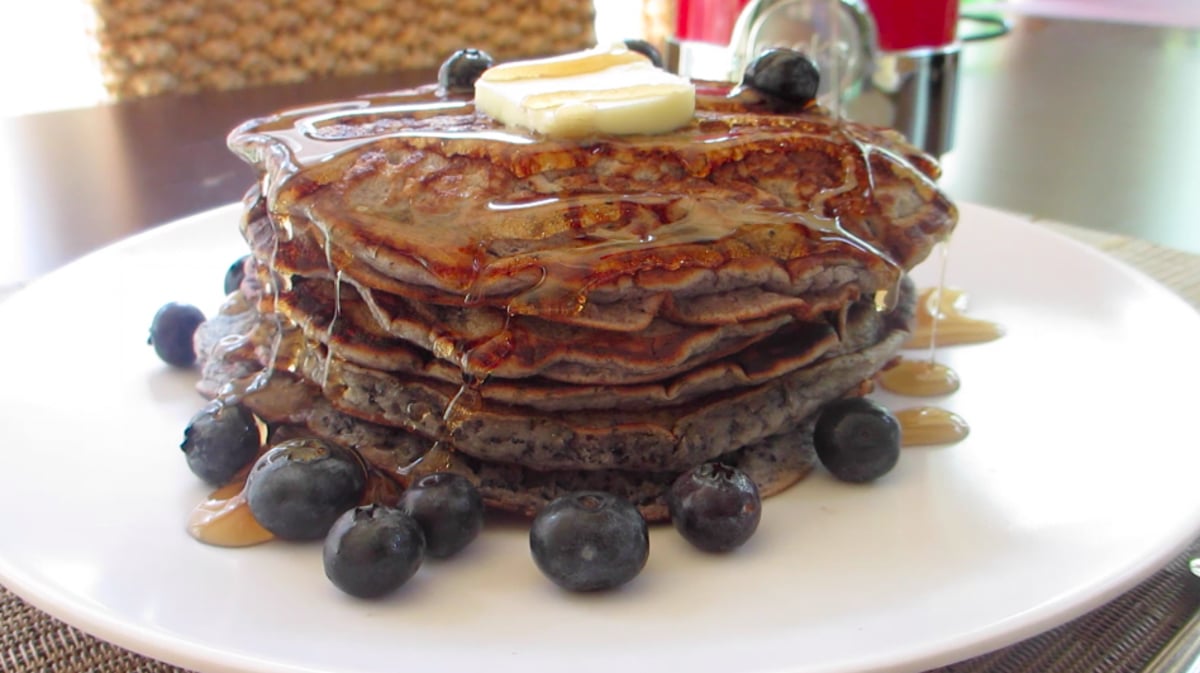 How to Make Blueberry Pancakes Using Sprite