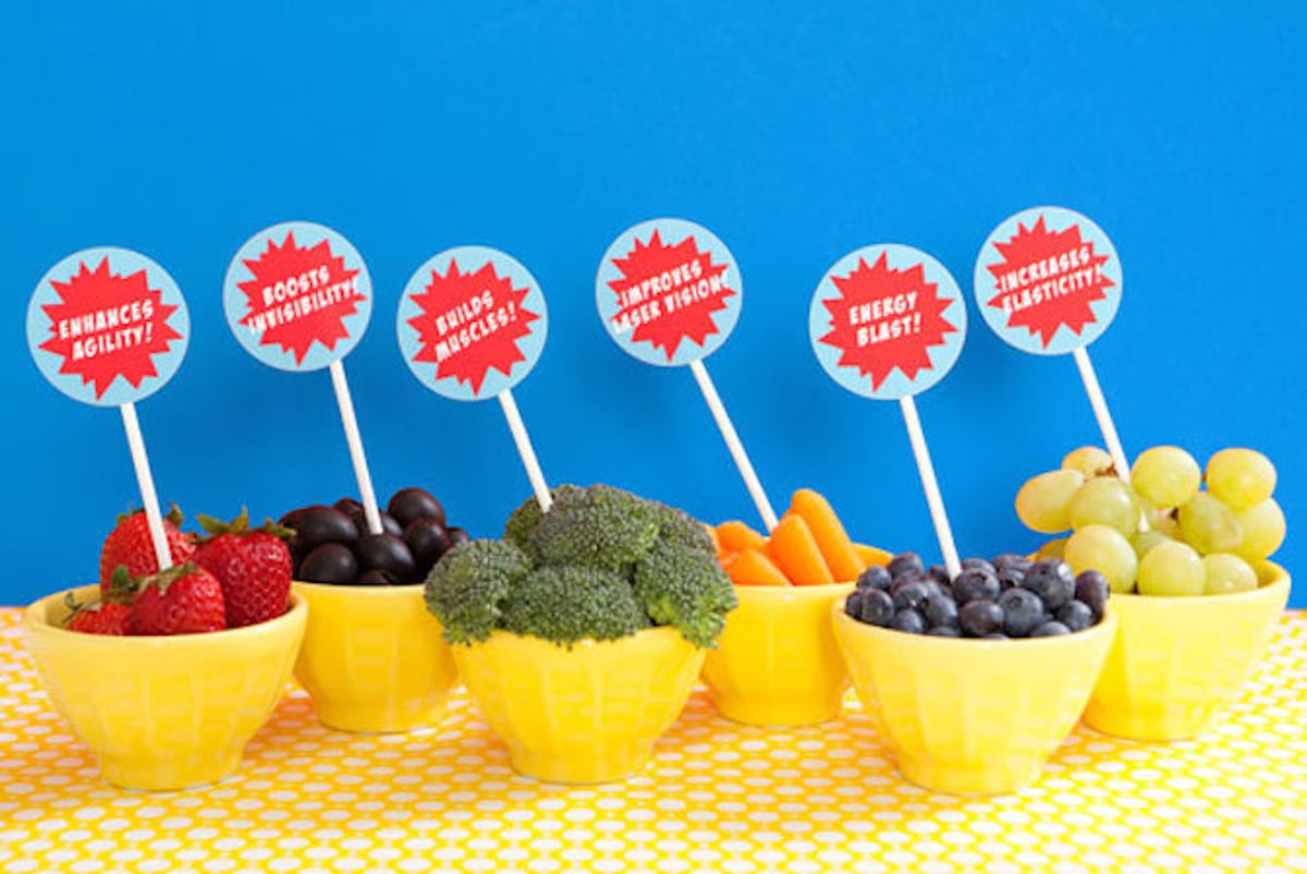 A Parallel Food-iverse: Which Food Represents your Favorite Superhero