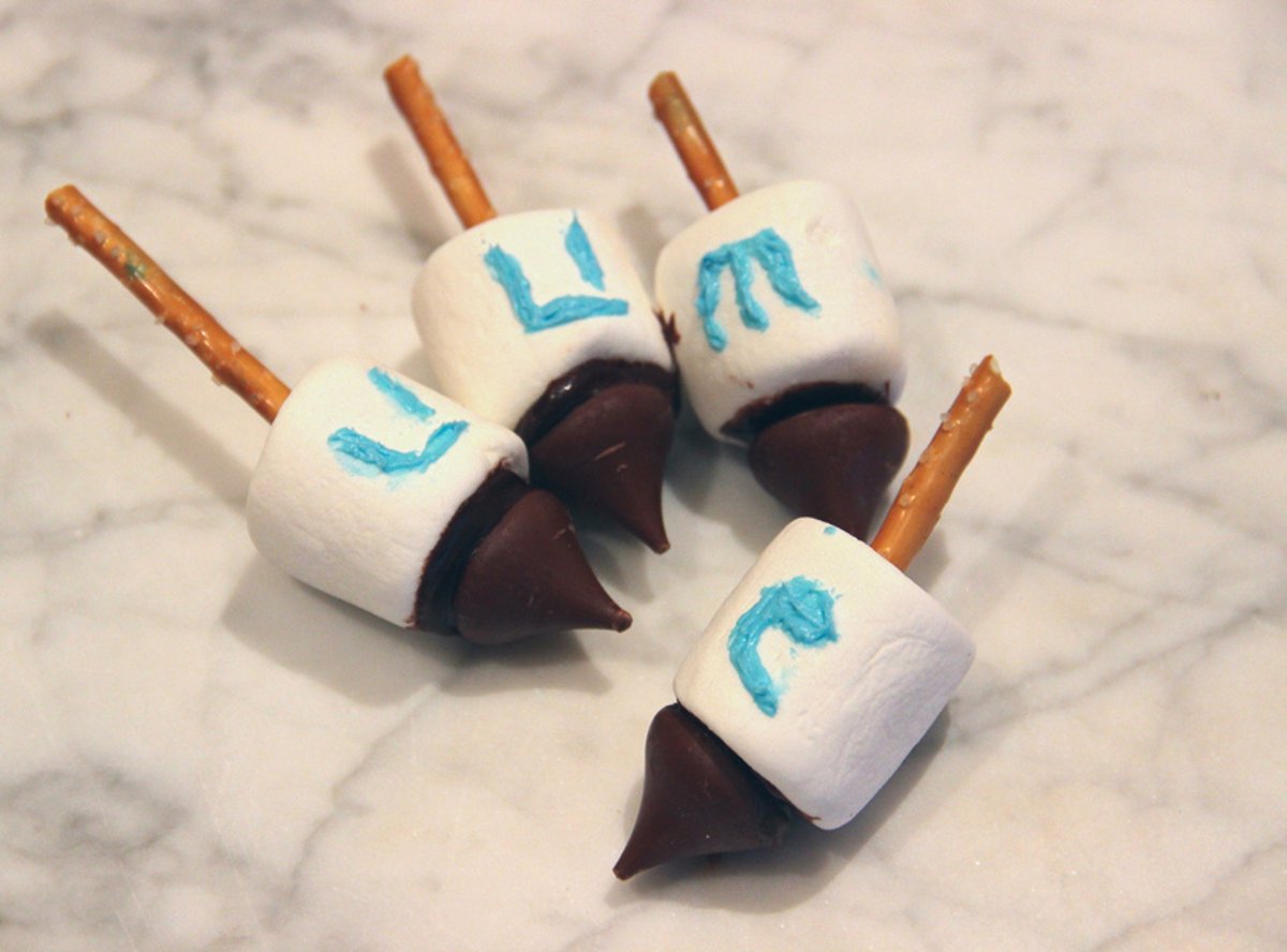 How To Make Edible Dreidels