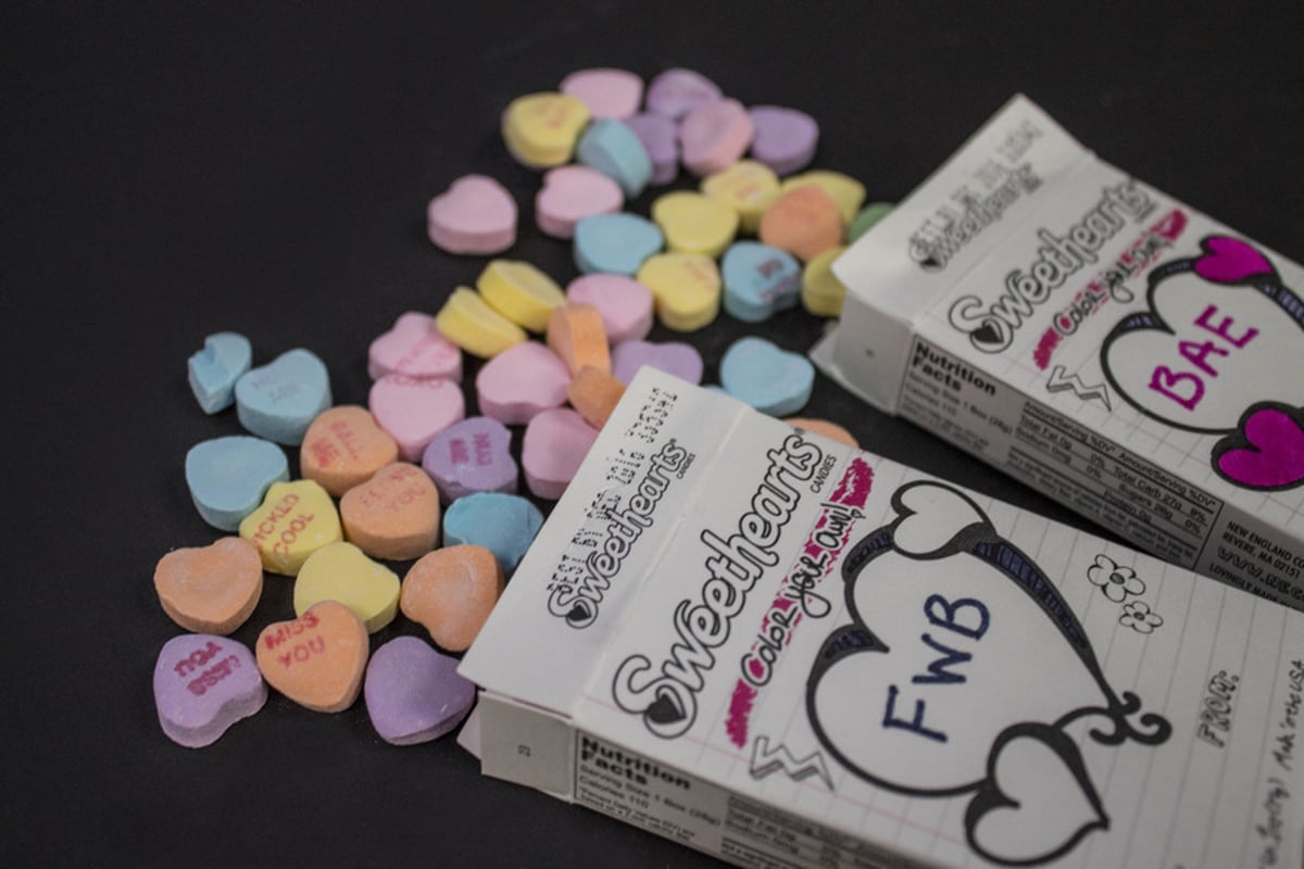 9 Realistic Candy Hearts for Every College Romance