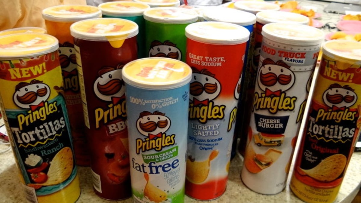 pringles flavours
