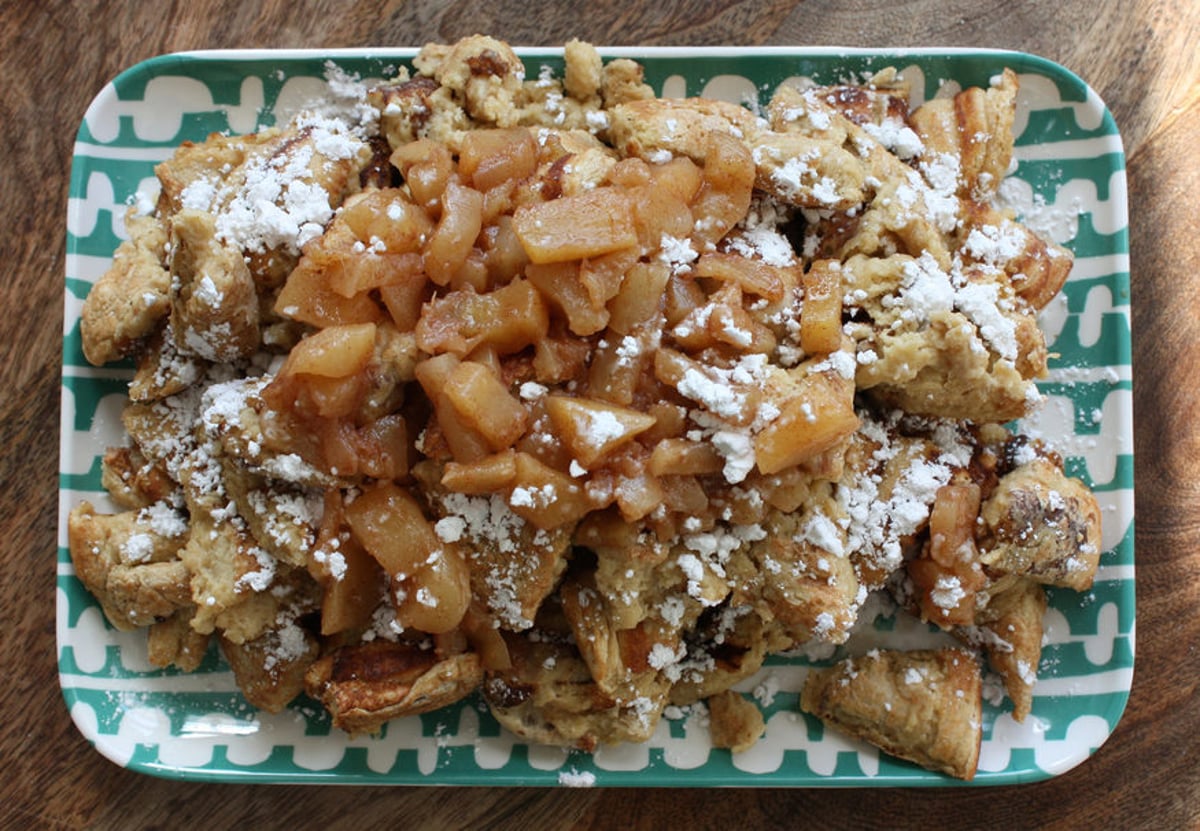 How to Make a Scrambled Pancake