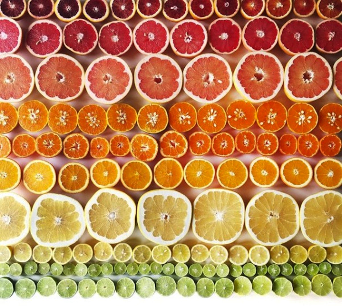 These Beautiful Food Gradient Photos Will Make You Want to Eat Healthier