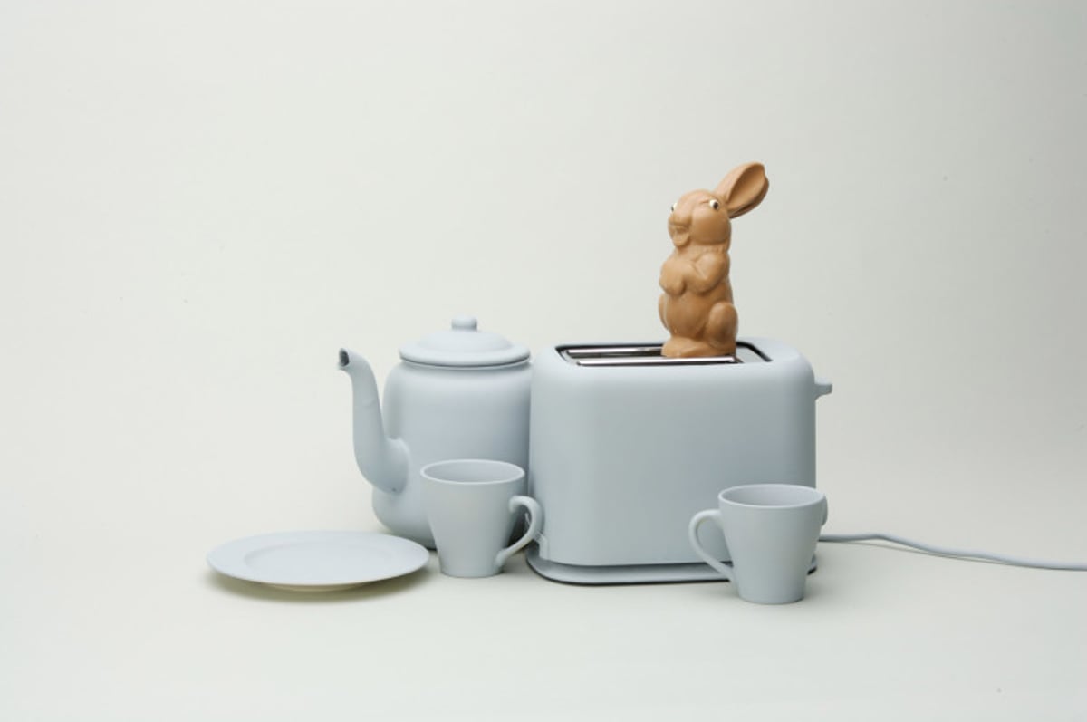 These Artists Melted a Chocolate Bunny and It’s Weird to Watch