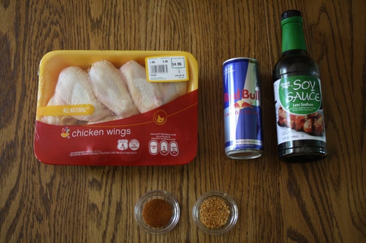 How to Make Chicken Wings Using Red Bull