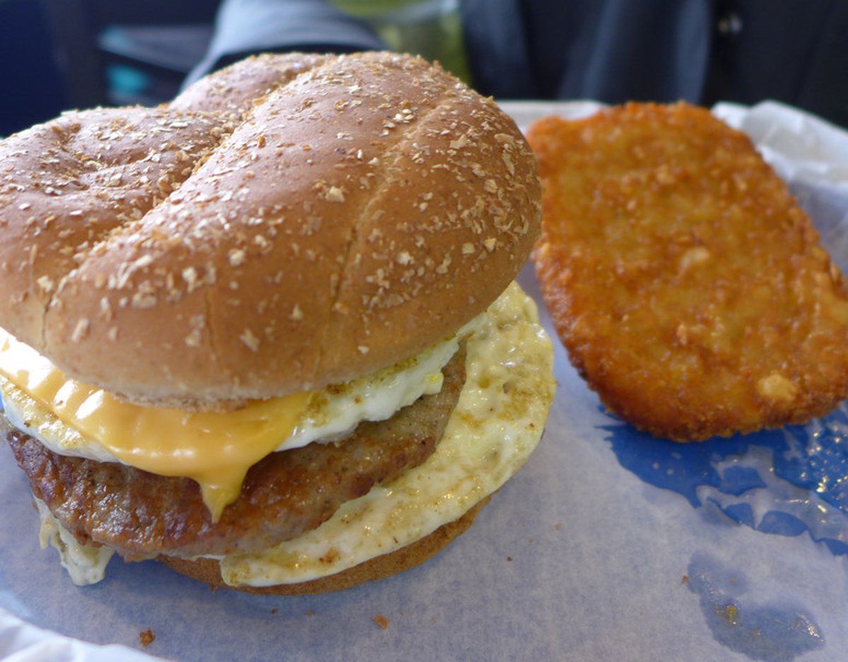 Quickie Burger… For Breakfast?