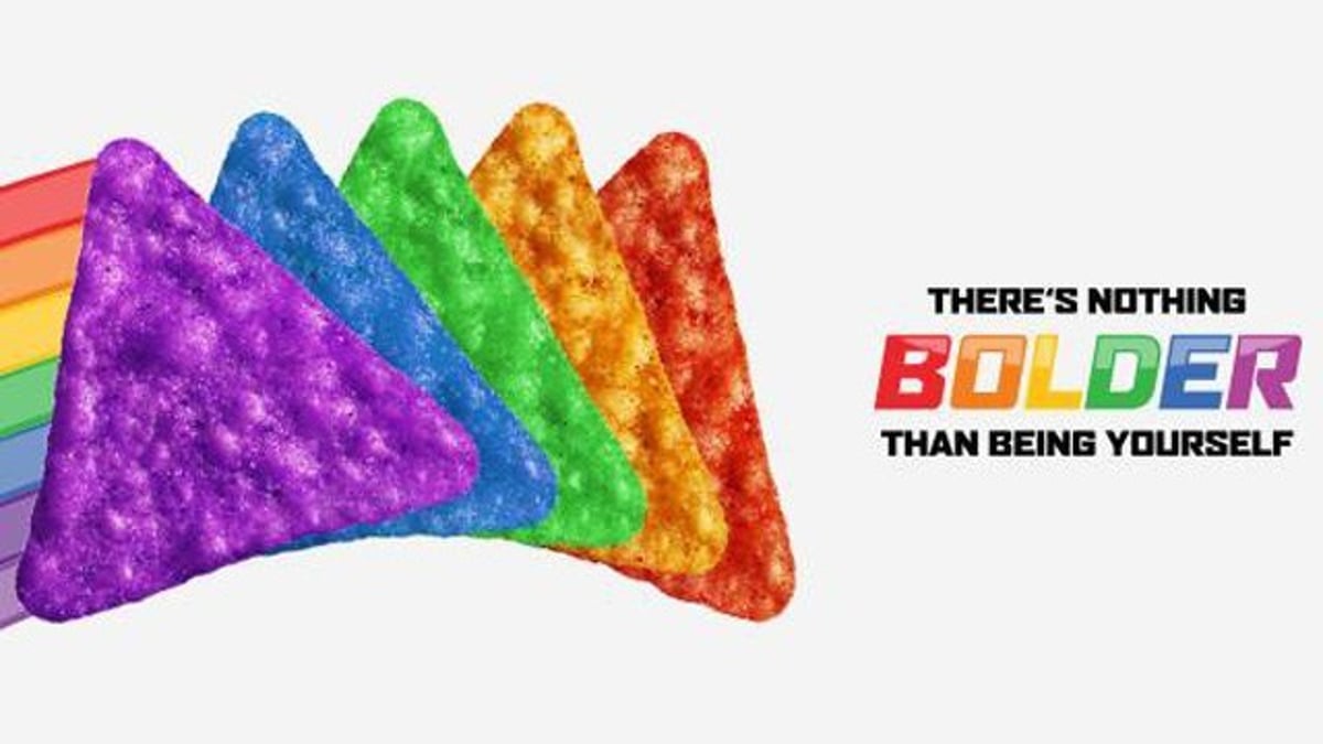 Pride-Flag Inspired Doritos Are Rainbow-Themed