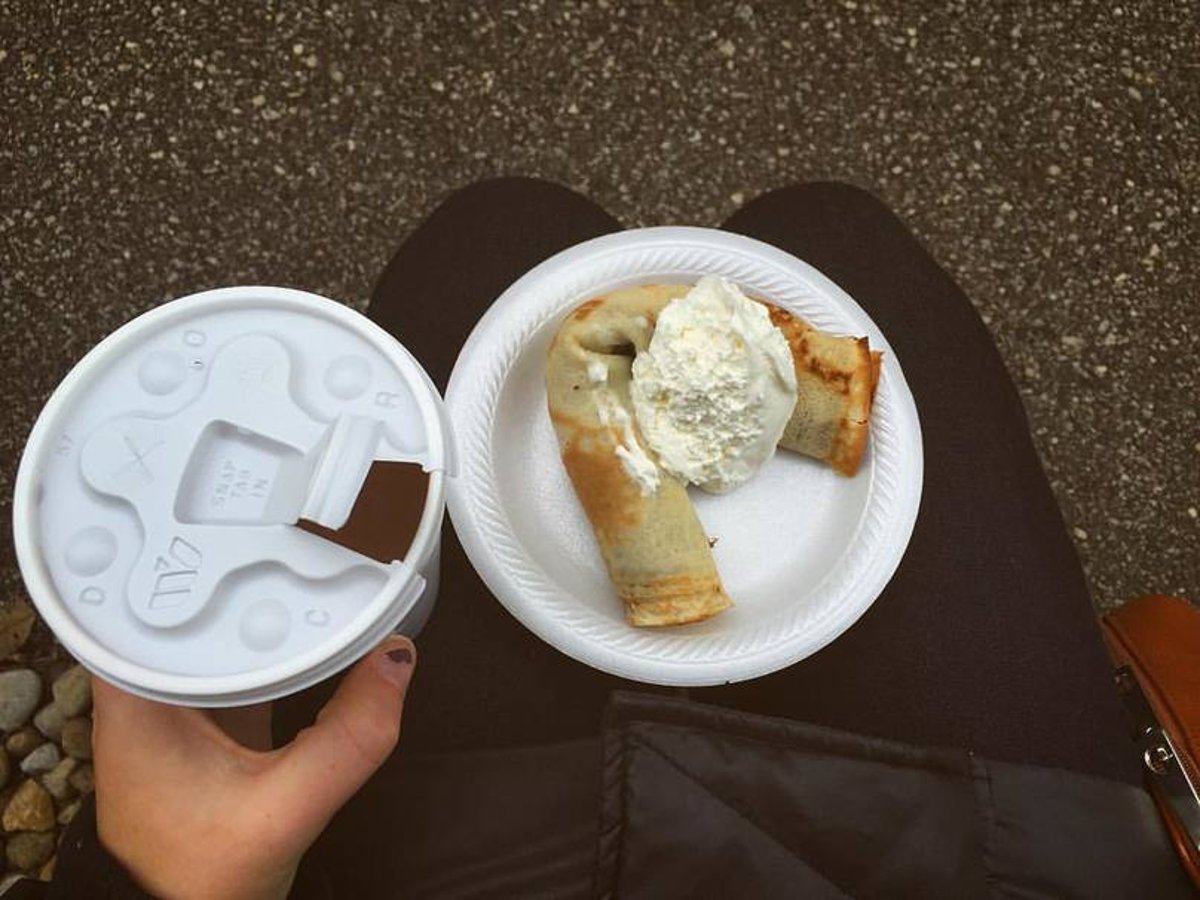 Brunchin' on Custom Crêpes at Le Petit Café