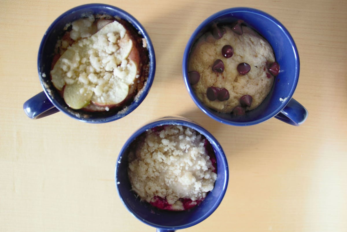 3 Insanely Simple Mug Muffin Recipes to Share With Your Roomates