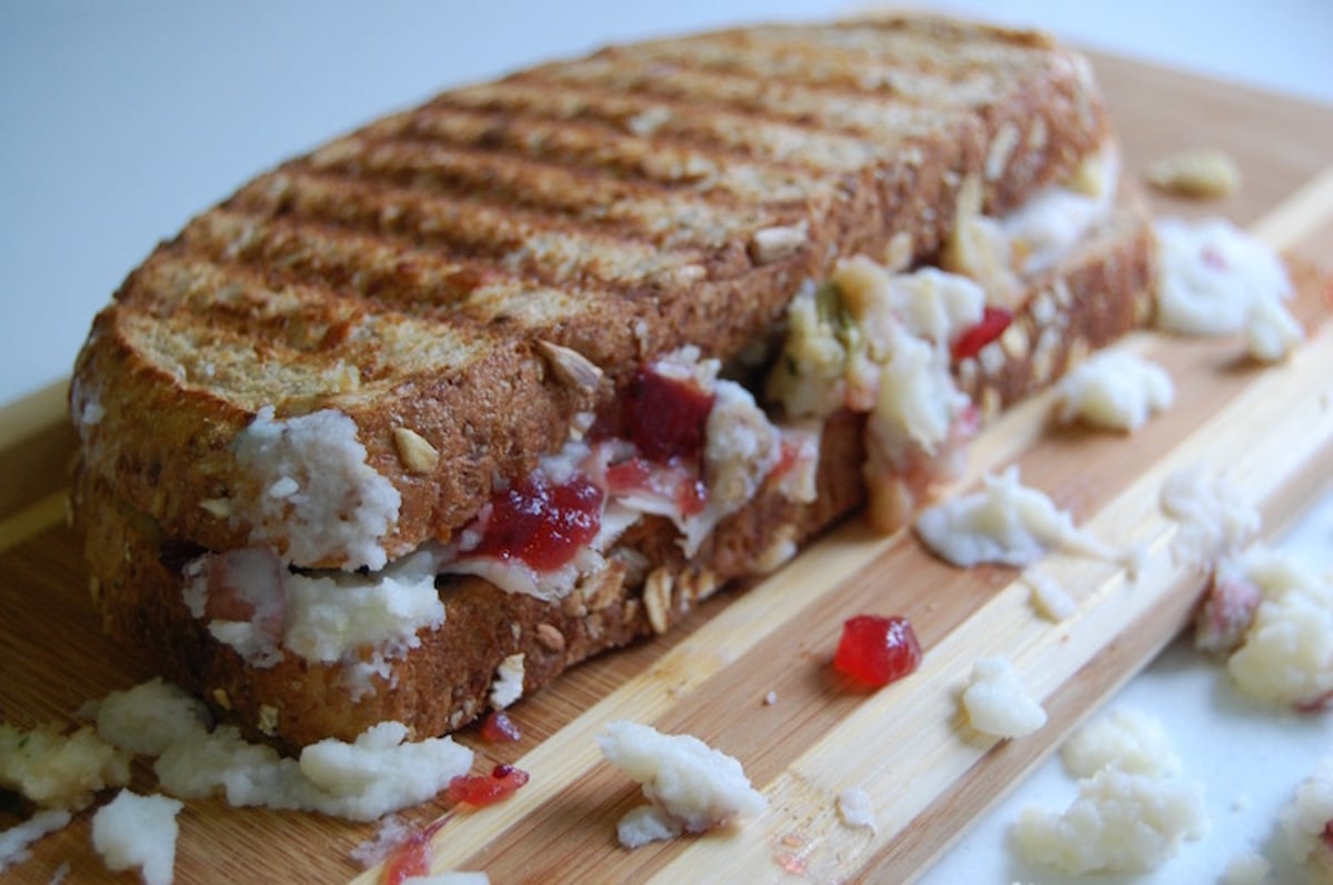 The Ultimate Day-After-Thanksgiving Leftovers Sandwich