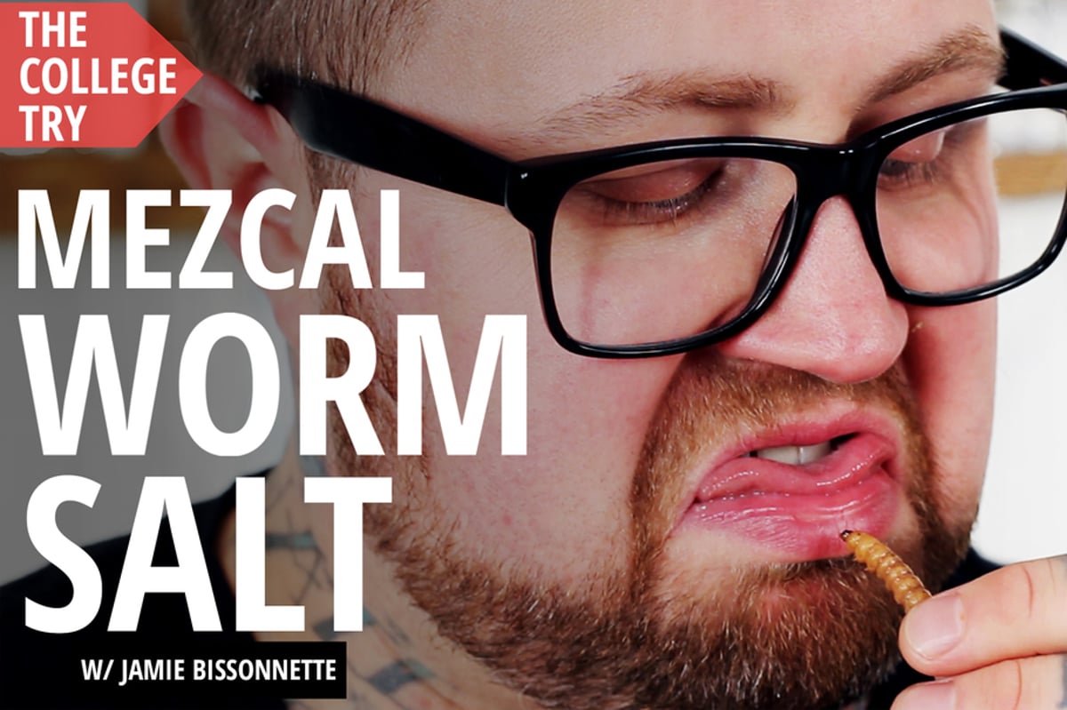 How to Make Mezcal Worm Salt with Jamie Bissonnette
