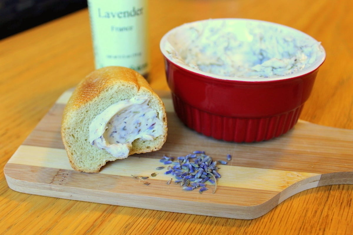 How to Make 5-Minute Lavender Butter