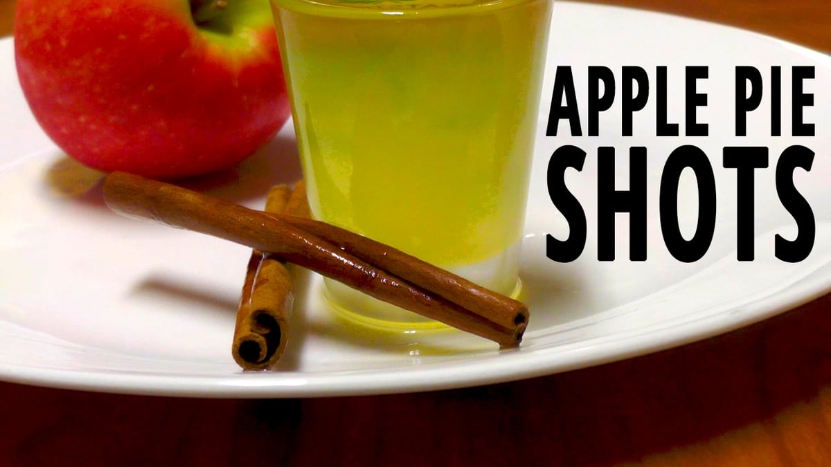 how do you make apple pie shots