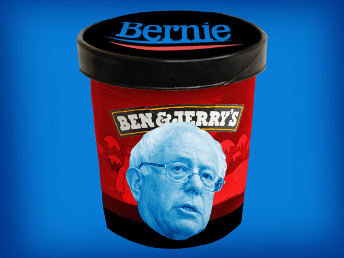 Ben & Jerry's Created a New Flavor Just for Bernie Sanders