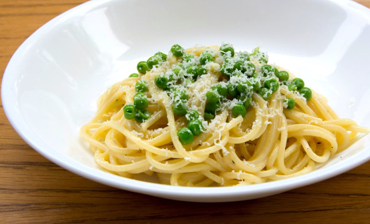 15-Minute Vegetarian Pasta Carbonara
