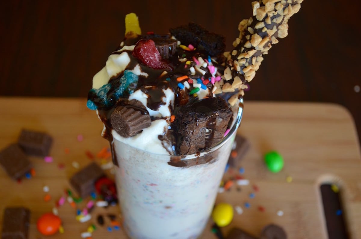 The Ultimate Everything but the Kitchen Sink Milkshake