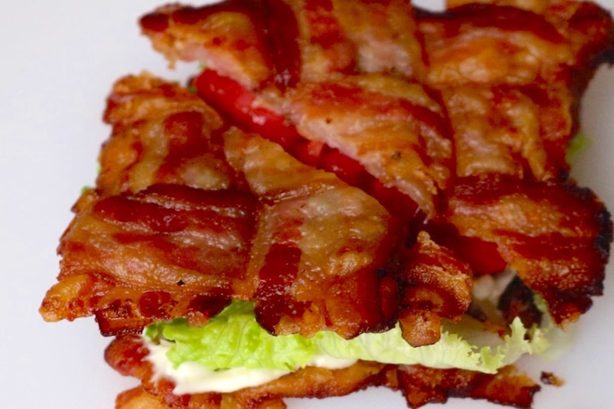 Make a Bacon Weave BLT Ron Swanson Would Be Proud Of