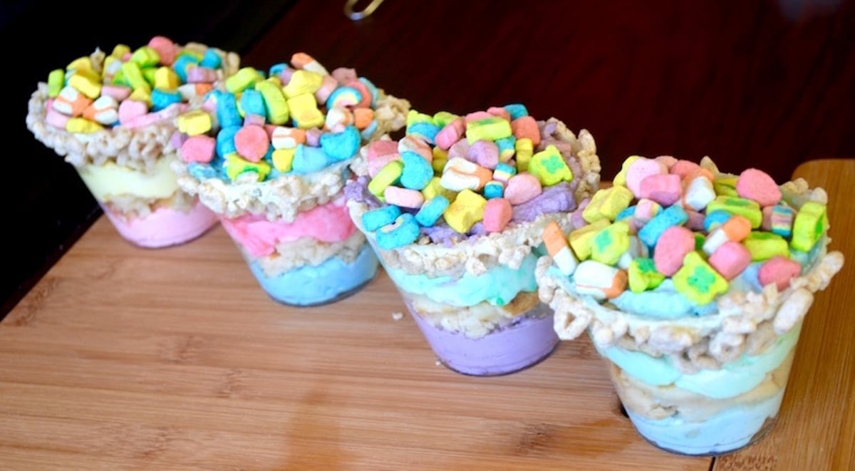 These Lucky Charms Pancake Cups Are Magically Delicious
