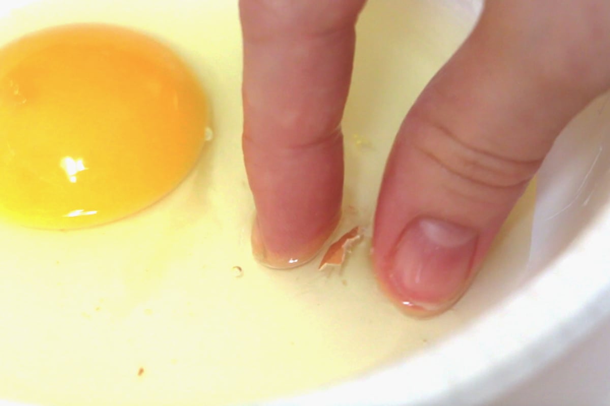 How to Get the Shell Out of Your Egg