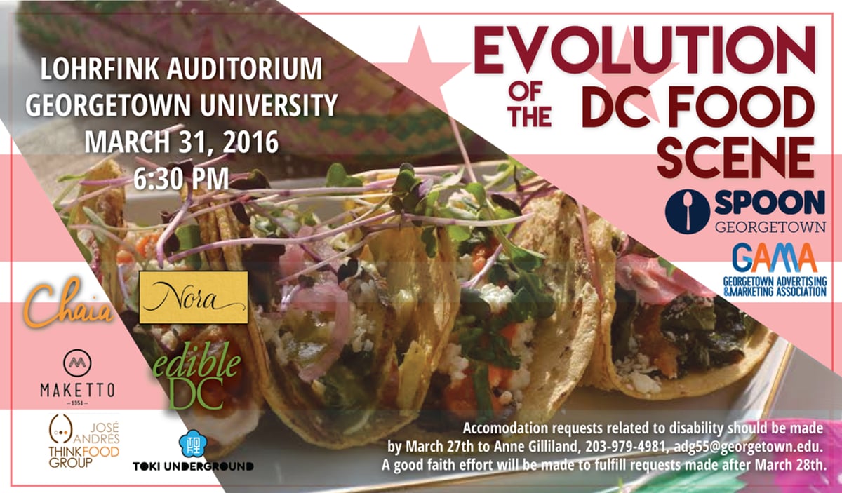 Meet the Chefs of Spoon University Georgetown’s 2016 Food Panel