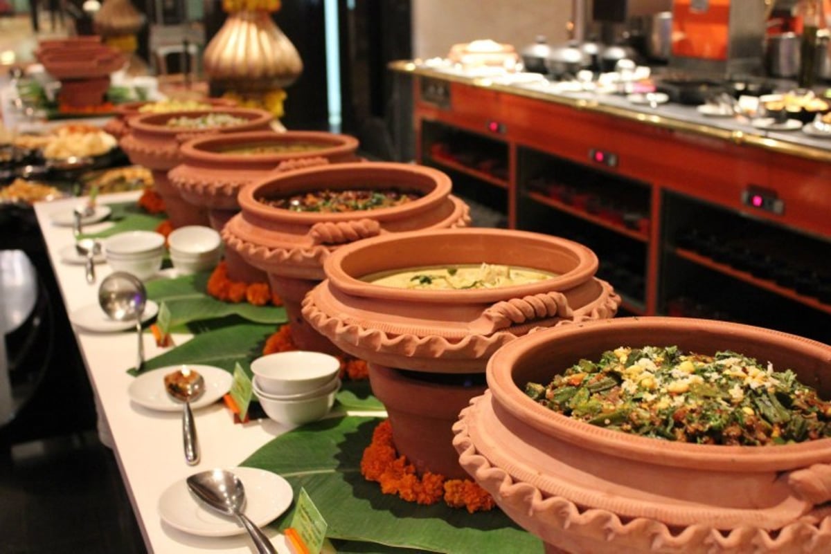 indian themed buffet