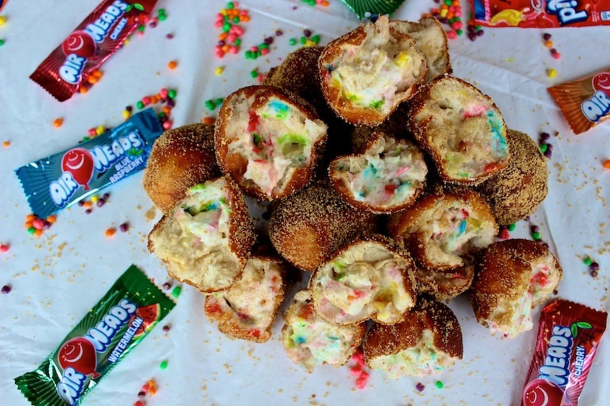 These Dunkaroo Donut Bombs Will Hit You Right in the Childhood