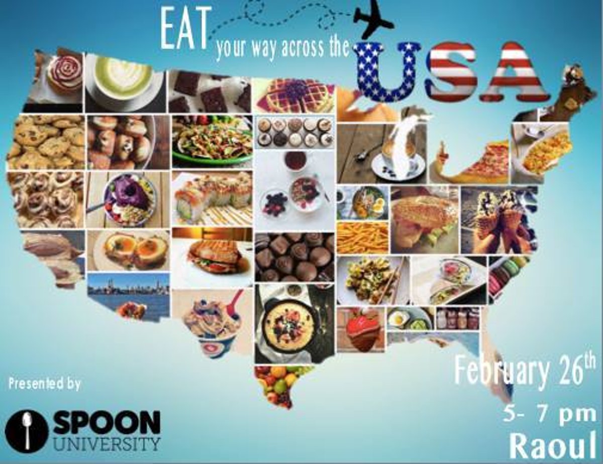 Spoon University At Emory And “Eat Your Way Across the U.S.A!”