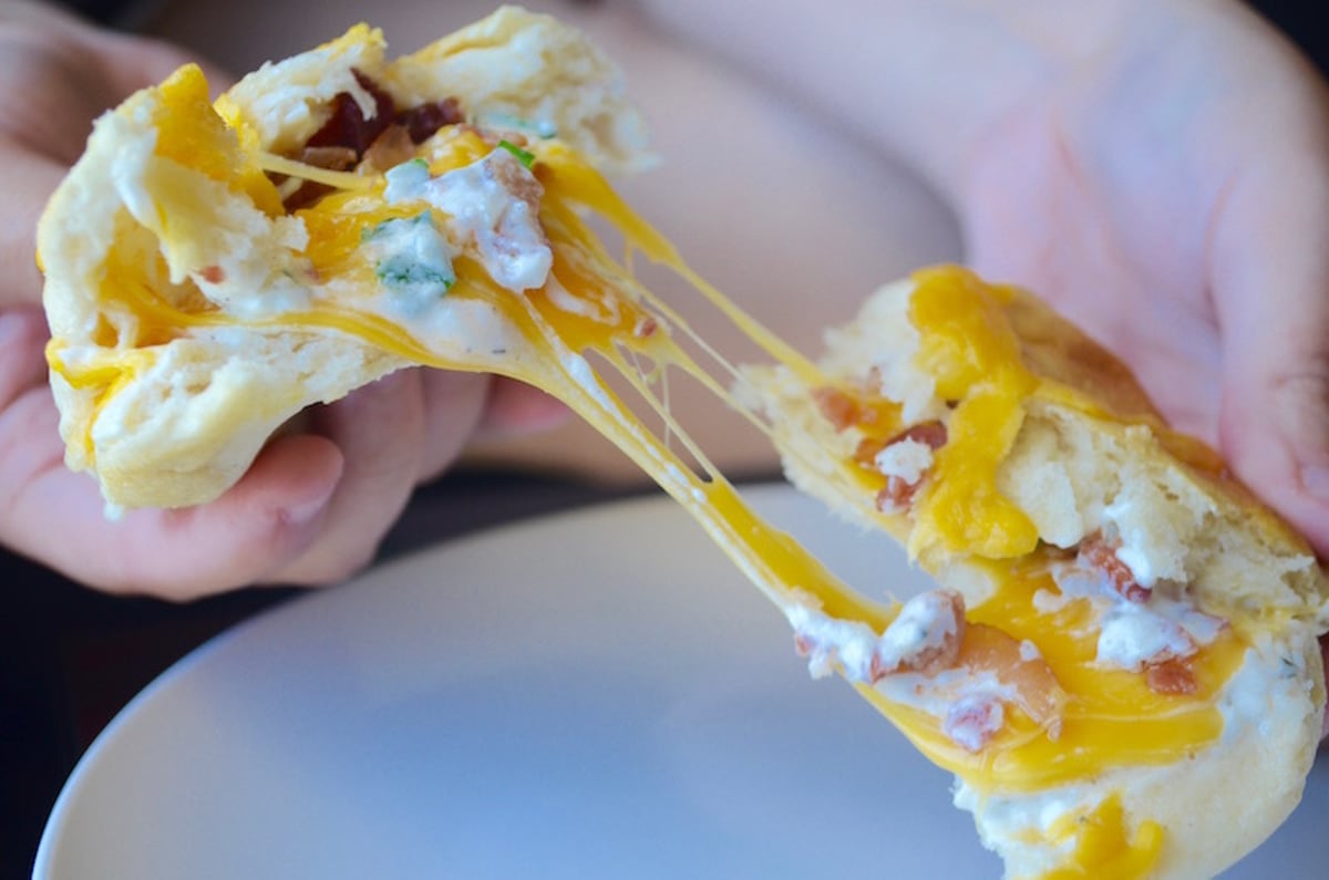 How to Make Pull-Apart Biscuits That Taste Just Like a Loaded Baked Potato