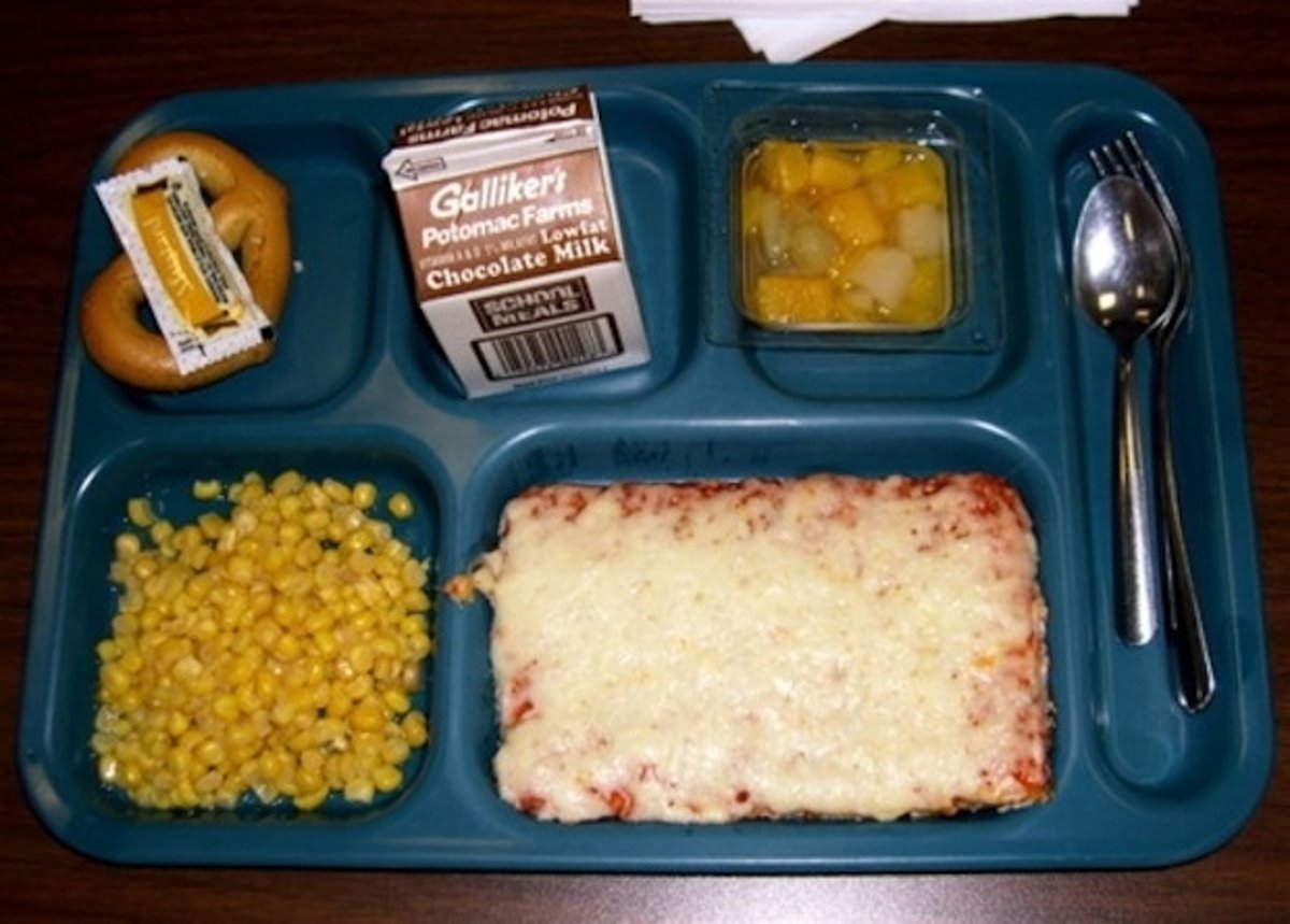 elementary school lunch
