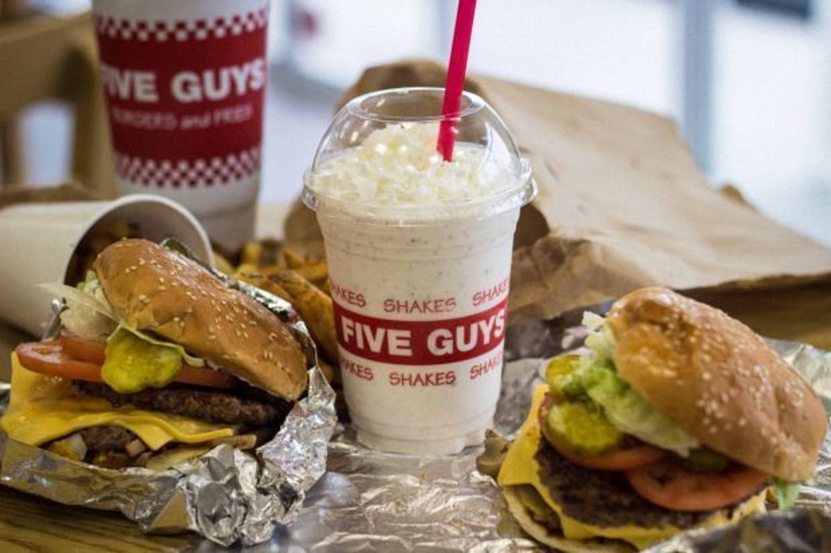 Five Guys Burgers and Fries Adds Hand-Spun Milkshakes to the Mix