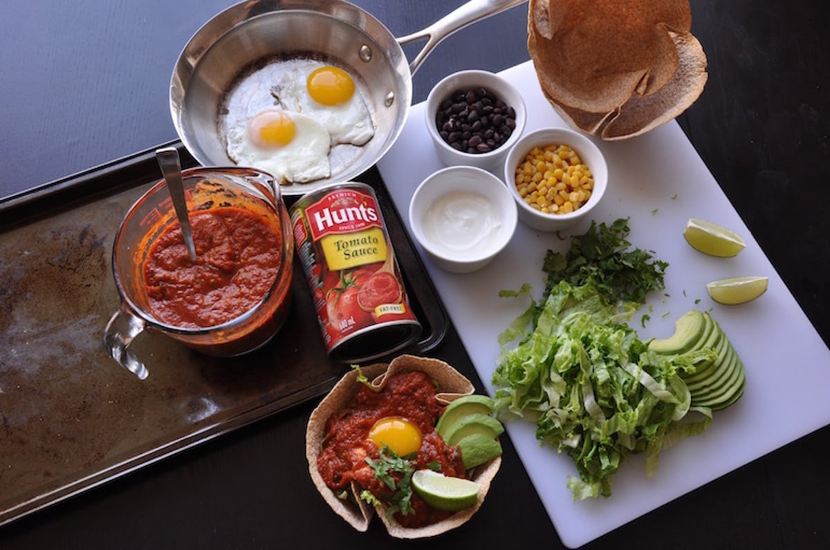 Veggie-Packed Huevos Rancheros Breakfast Bowls for Your Next Sunday Brunch