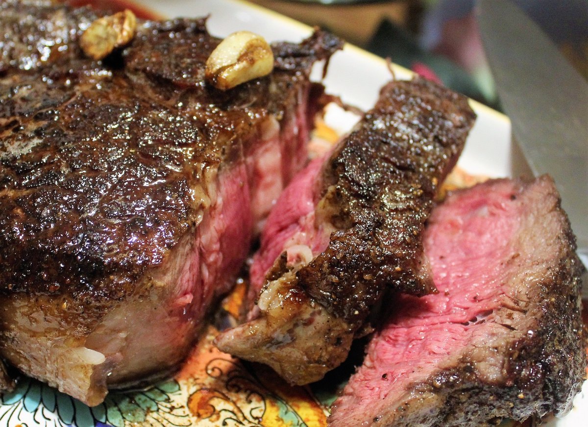 extra rare steak